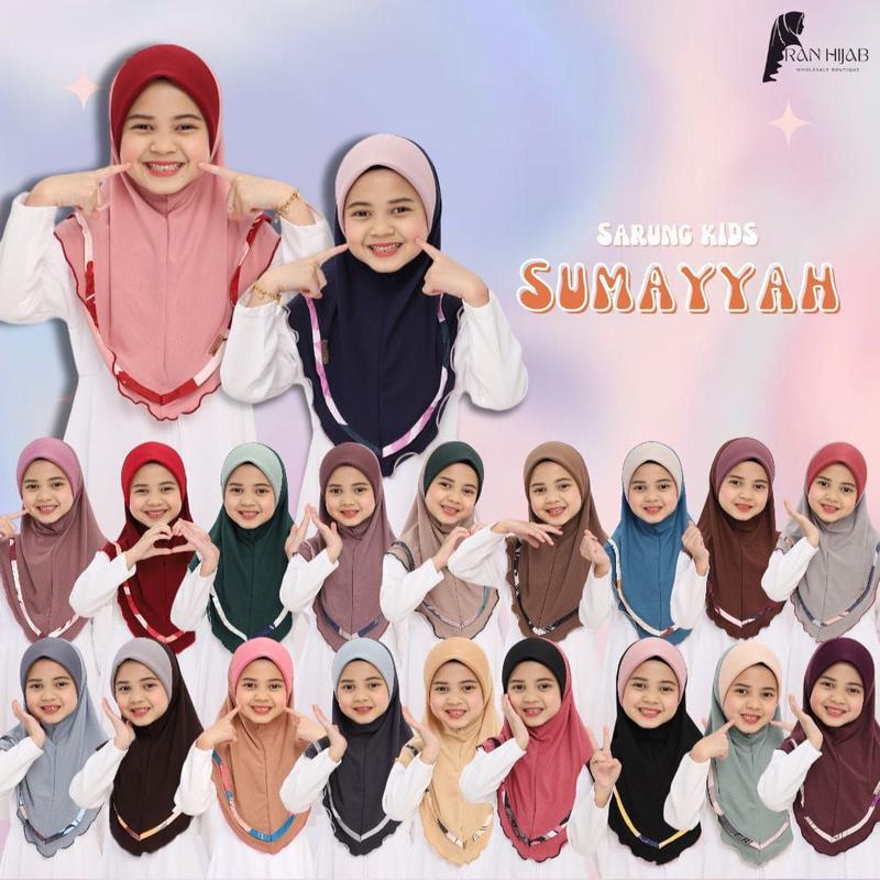 Sumayyah Instant hijab for kids - TikTok Shop Philippines
