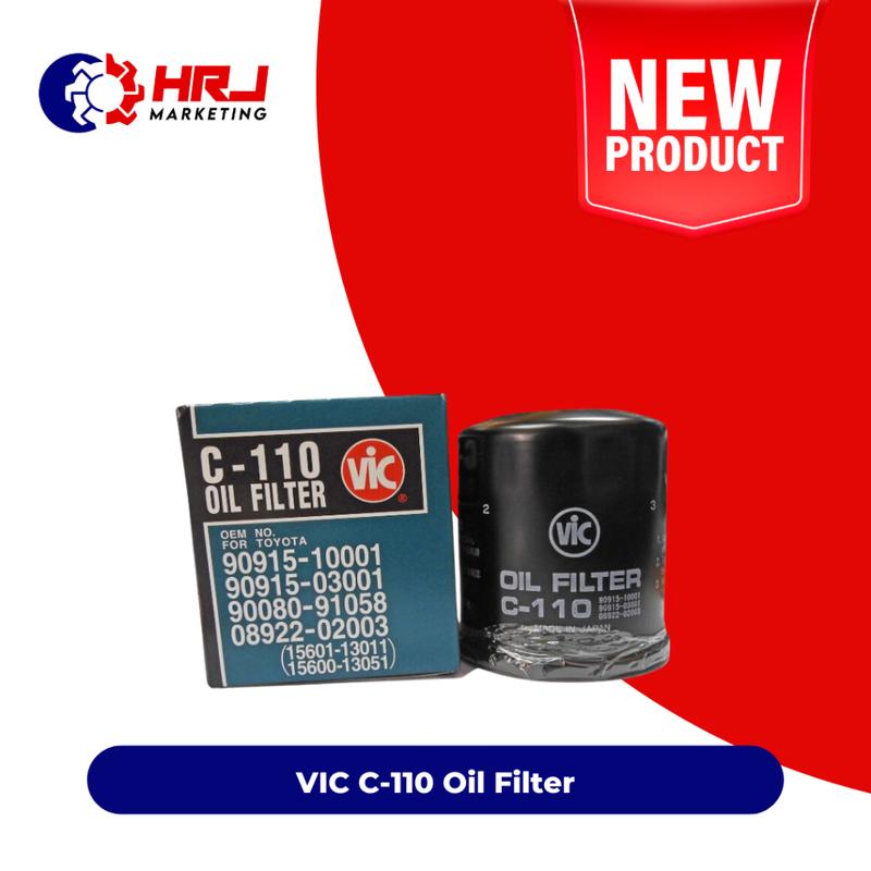VIC C-110 Oil Filter - TikTok Shop Philippines