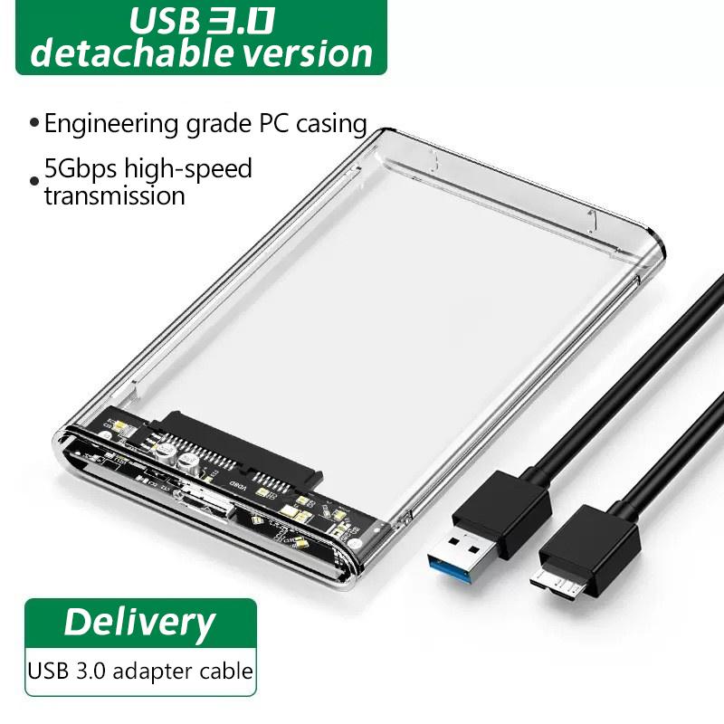 Pemacu Keras Luaran, Lutsinar, 2.5 atau 3.0 Inci, Sarung HDD dan SSD ...