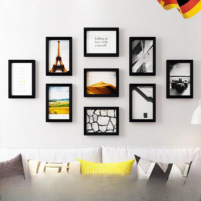 COD 9 Pieces 7 Inch Picture Frame Wall Photo Set Photo Frame - TikTok ...