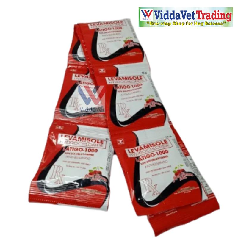 10g Latigo 1000 10 percent Soluble Powder Anthelmintic deworming ...