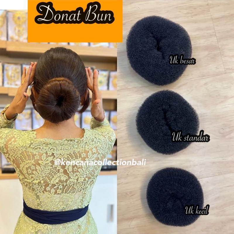 Hiasan rambut wanita Donat buns / hairbun donat Perempuan - Shop ...