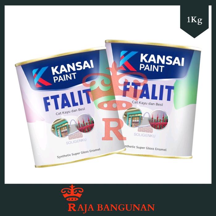 Jual Kansai Paint FTALIT Synthetic Super Gloss Enamel Cat Kayu & Besi ...