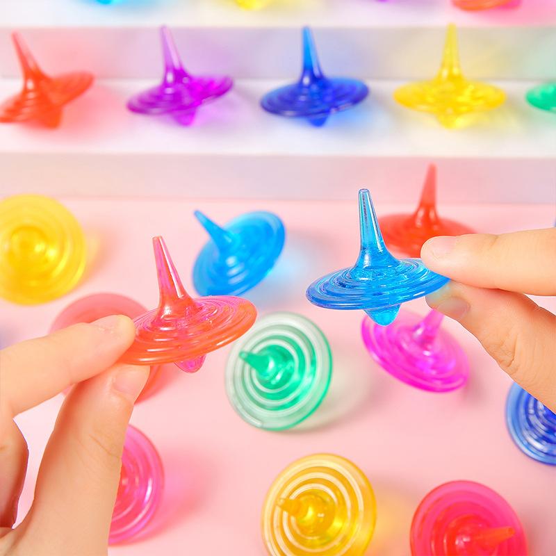 Gyro Children's Gem Toy Crystal Acrylic Colorful Crystal Gyr - TikTok ...