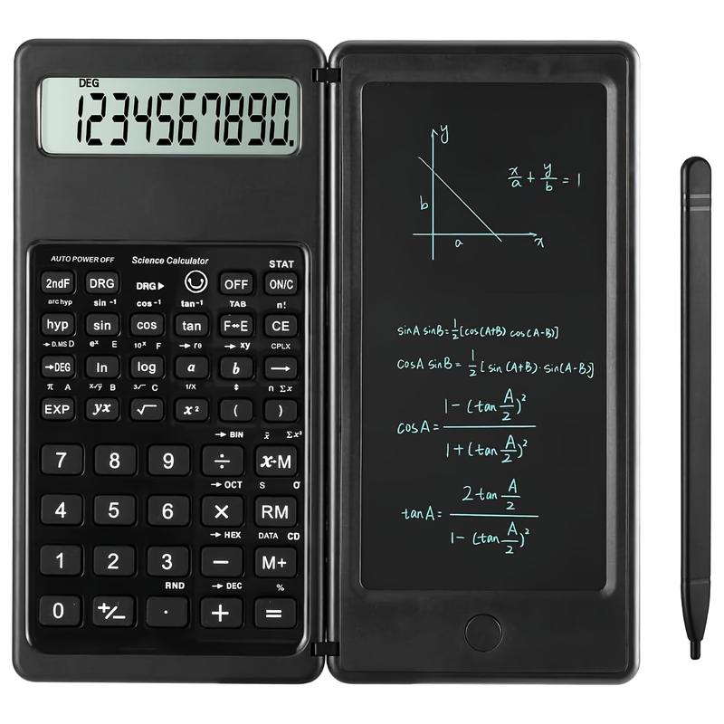 A 10-digit LED Display Scientific Calculator with a Handwriting Board ...