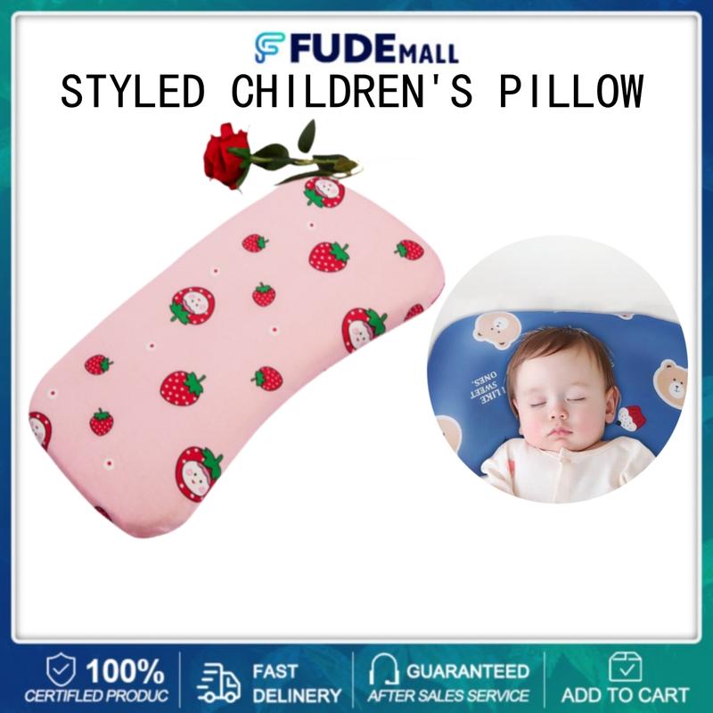 FUDE - Baby Pillow for Sleeping with Cute Animal Print, Soft - TikTok ...