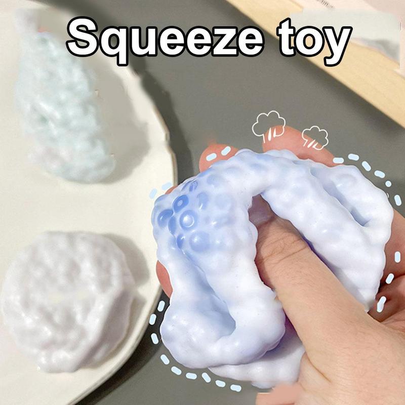 Soft Ultra-thin Squeeze Ball Squishy Toys Handmade Plasticity Ice Skin ...