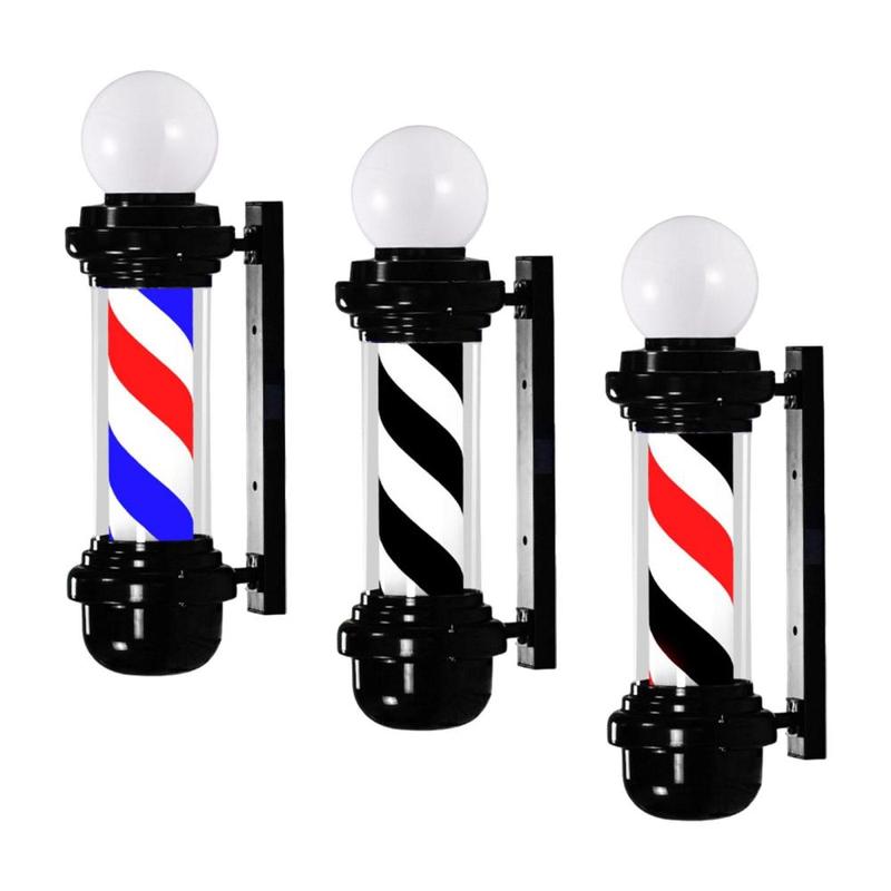 23.6" Barber Pole Light Classic Signs LED Barber for Barbershop ...
