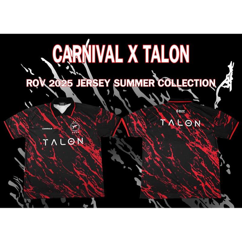 พร้อมส่ง CARNIVAL x TALON ROV 2025 JERSEY - TikTok Shop Thailand