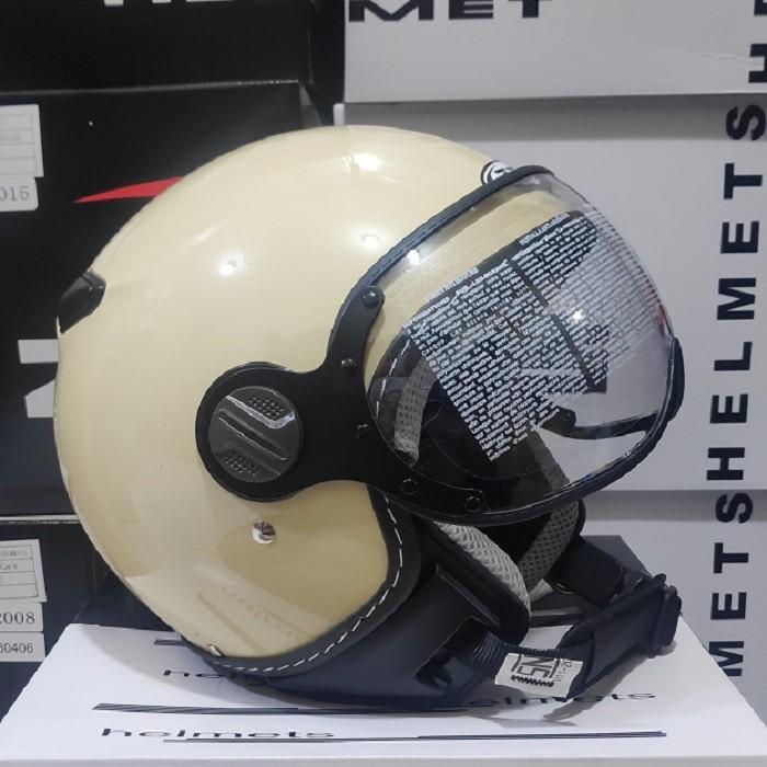 Jual Zeus ZS210K Ivory - Helm Zeus ZS 210K ZS 210 ZS210 Solid Color ...