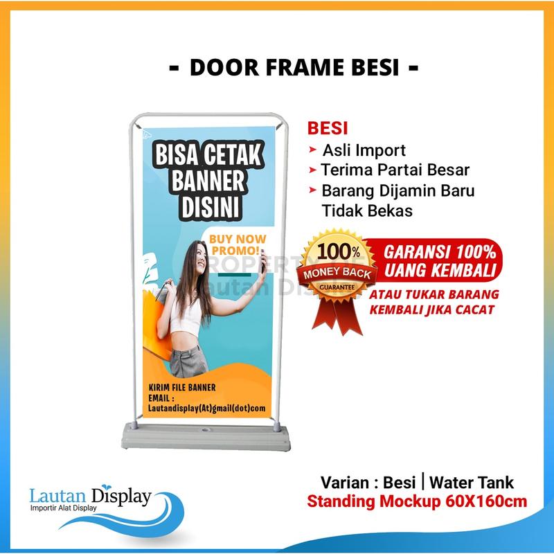 Stand Banner Door Frame 60x160 Tripod Standing Banner Tripo - Shop ...