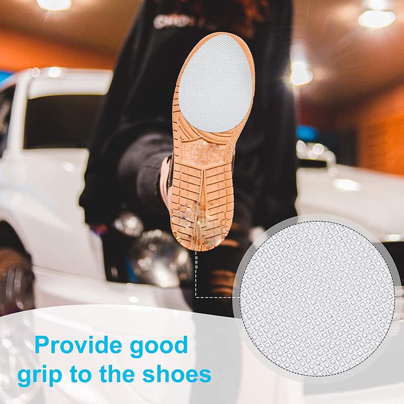 Rubber Sole Protector Anti Slip Reduce Noise Non-Skid Shoe Pads ...