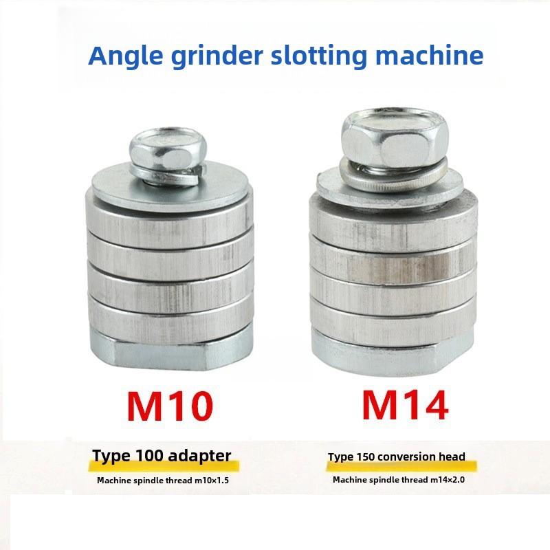 Cross-Border Angle Grinder Conversion Slotting Machine M14 Adapter ...