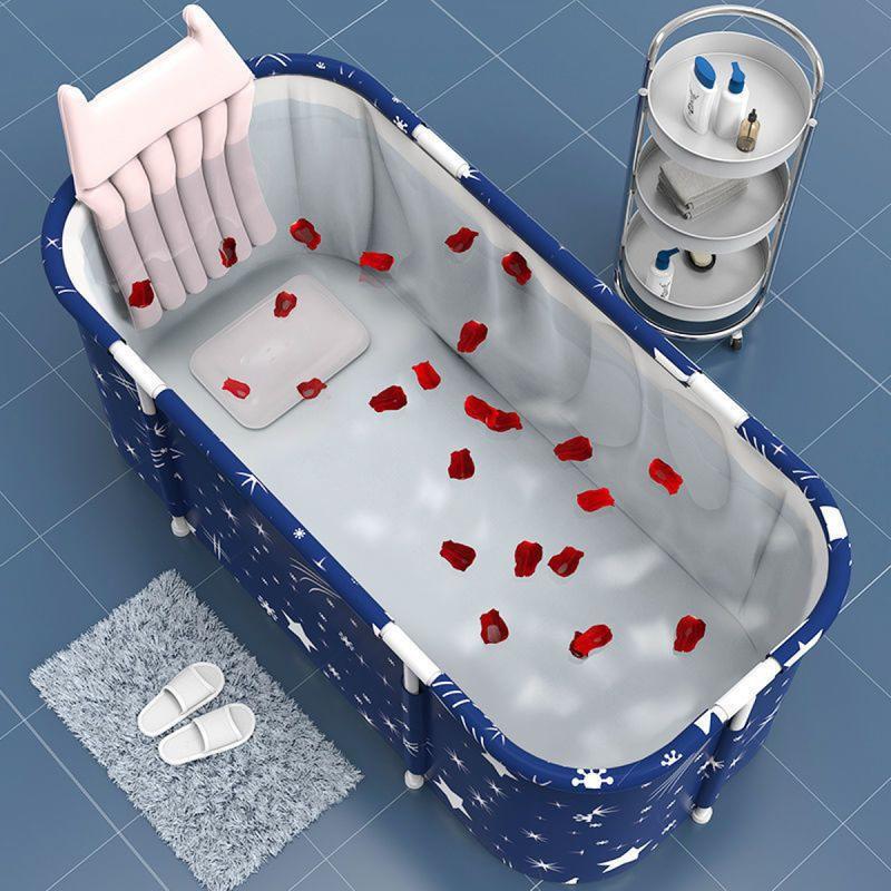 Tab Mandi Spa, Boleh Dilipat, Stabil, Kapasiti Besar, Bahan PVC ...