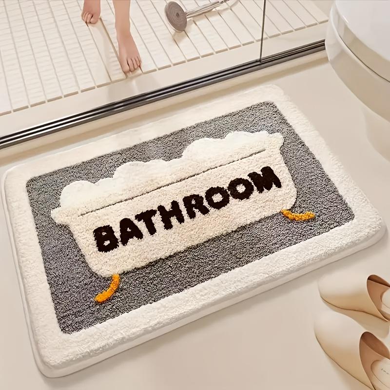 Tikar Bilik Mandi Tab Mandi, Reka Bentuk Kartun Comel, Penyerap ...