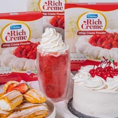 ELLENKA RICH CREME 400GR - WHIPPING CREAM BUBUK 2x200G MERAH - Shop ...