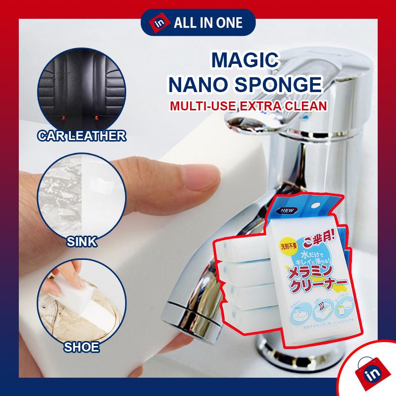 Japan Nano sponge block scrubbing sponge scrubbing dish sponge - TikTok ...