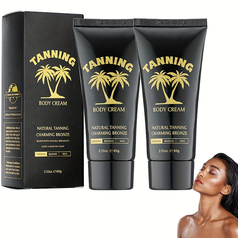 2pack Natural Streak-Free Dark Tanning Lotion - Instant 4-Hour Sunless ...