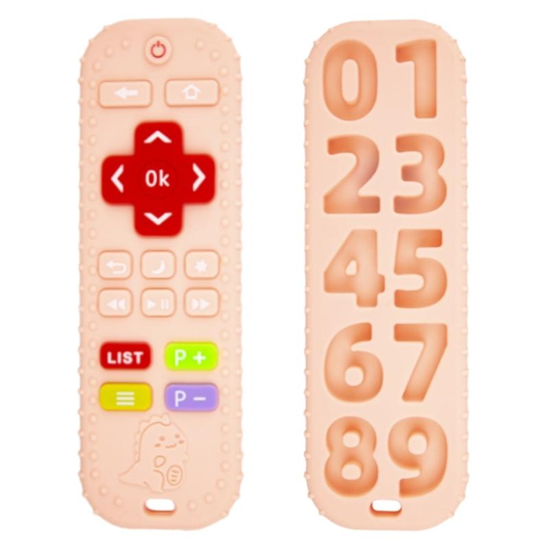 Cute Remote Control Shape Teething Toy Soft Chew Toy BPA Fre - TikTok ...
