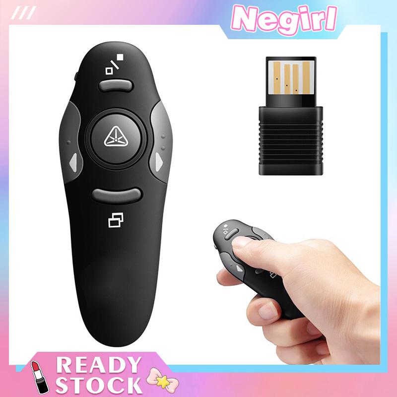 2.4GHz Wireless Presentation Clicker for PPT Presentation Remote ...