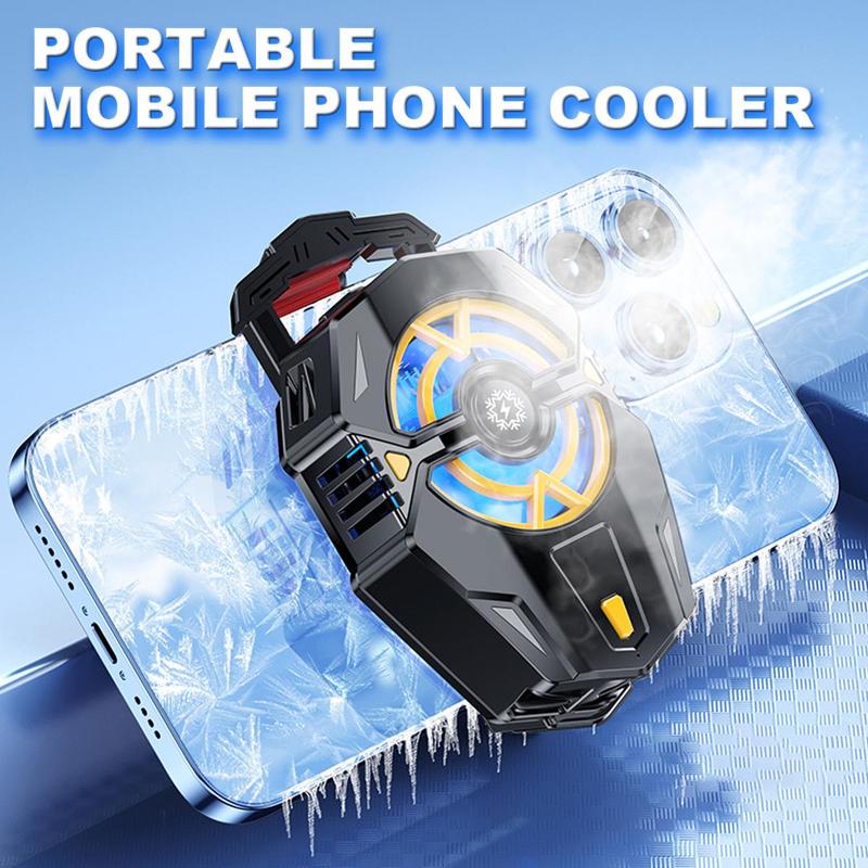 phone cooler {COD}Wireless Phone Cooler For Gaming Portable Mobile ...