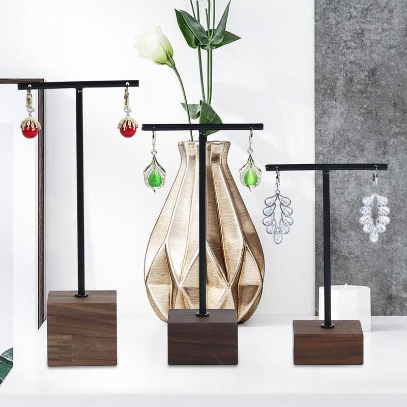 3 Pieces Earring Display Stand Earring T Stand Earring Display - TikTok ...