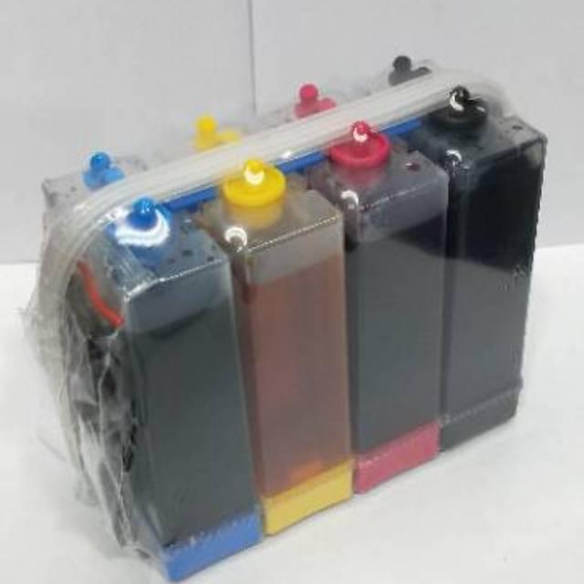 Tabung Infus + tinta 4 warna ( tinta sdh terisi ) - Shop | Tokopedia
