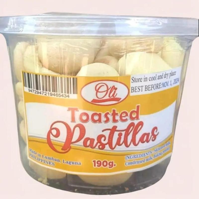 Oli Toasted Pastillas 190g Low Sugar Low Fat Pack Crunchy Bite - TikTok ...
