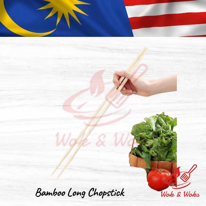 Bamboo Long Chopstick / Sumpit Panjang Buluh - TikTok Shop Malaysia