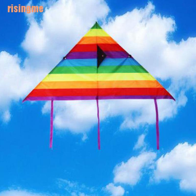 Long Tail Rainbow kite Outdoor kite equipped with 30 meter kite ...