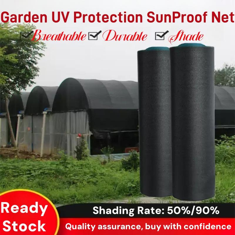 2M X 30M Black Sun Shade Orchid Net 50% Jaring Hitam Garden UV - TikTok ...