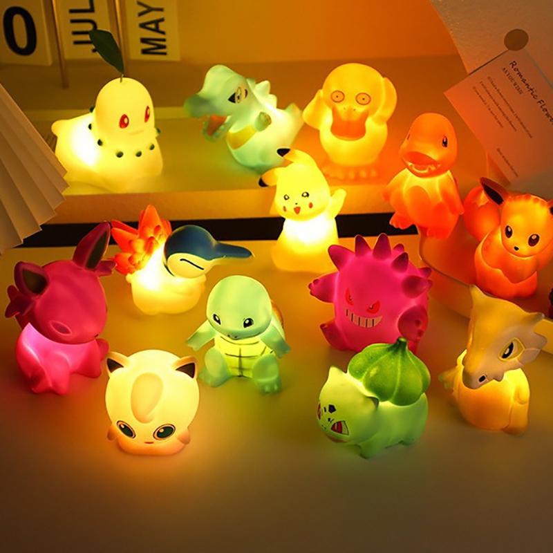 Pok É Mon Mini Atmosphere Light Pikachu Night Light Creative - TikTok ...