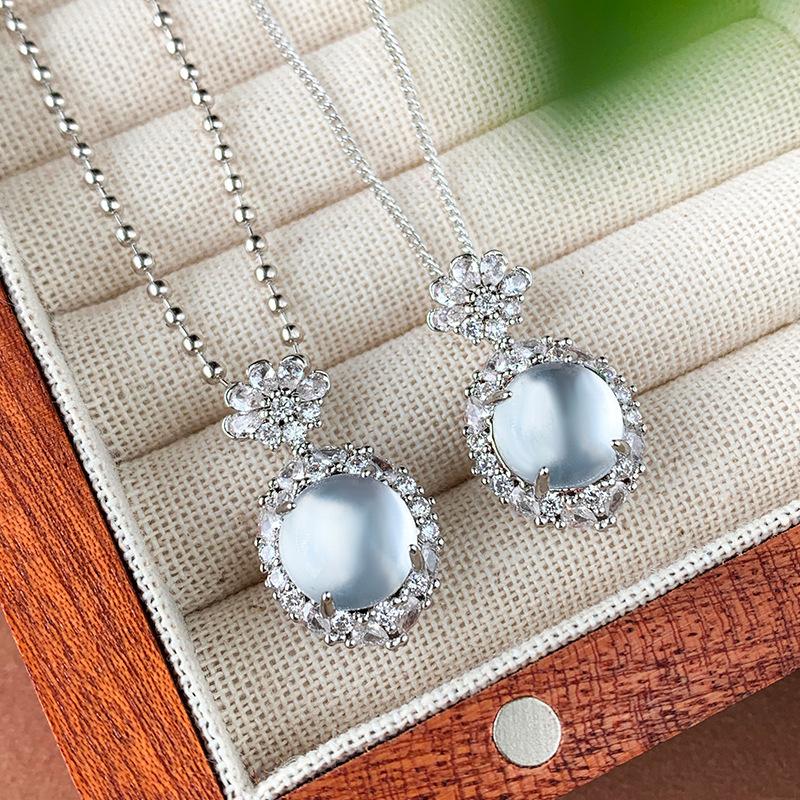 Hi Mia's Shop | New Water-Foam Jade Jade Egg Noodle Necklace - TikTok ...