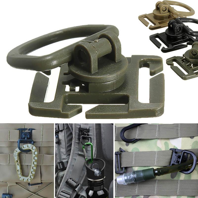 2PCS MOLLE Sternum Strap System Swivel D-Ring Rotation Buckl - TikTok ...