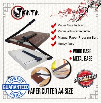 QUAFF PAPER CUTTER A4 WOOD/STEEL BASE cutting board - TikTok Shop ...