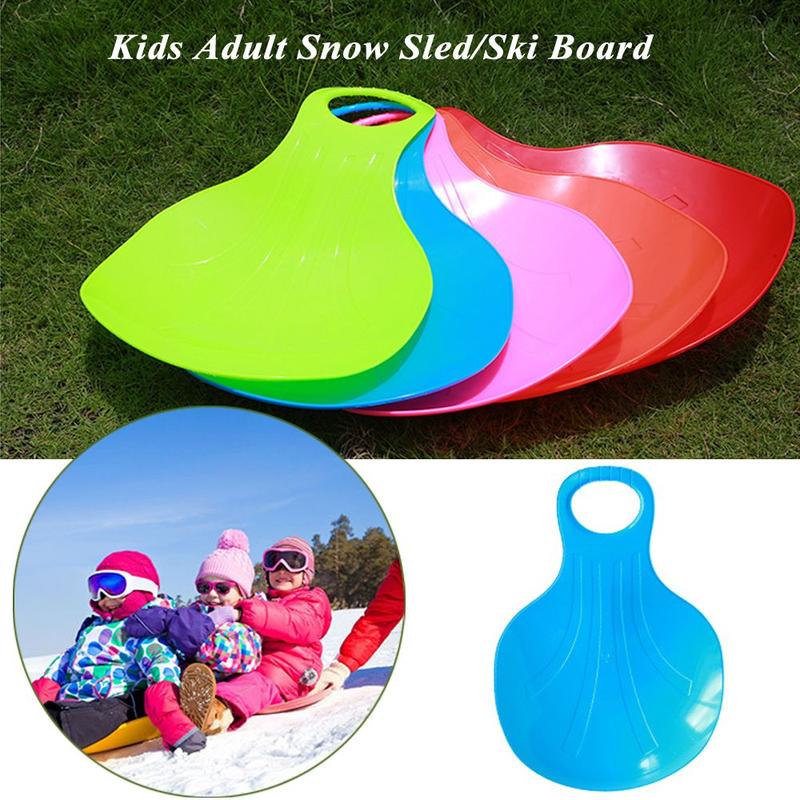 Plastic Outdoor Sand Slider Thicken Snow Sled Ski Board Snow - TikTok ...