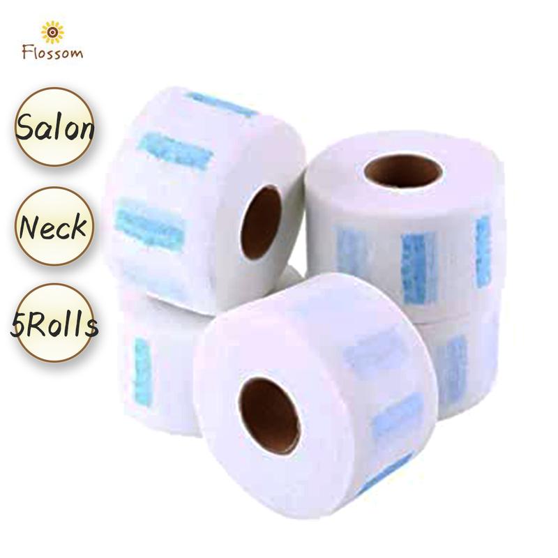 5Rolls Neck Tissue For Barbers Salon Use Disposable Tissue Paper ...
