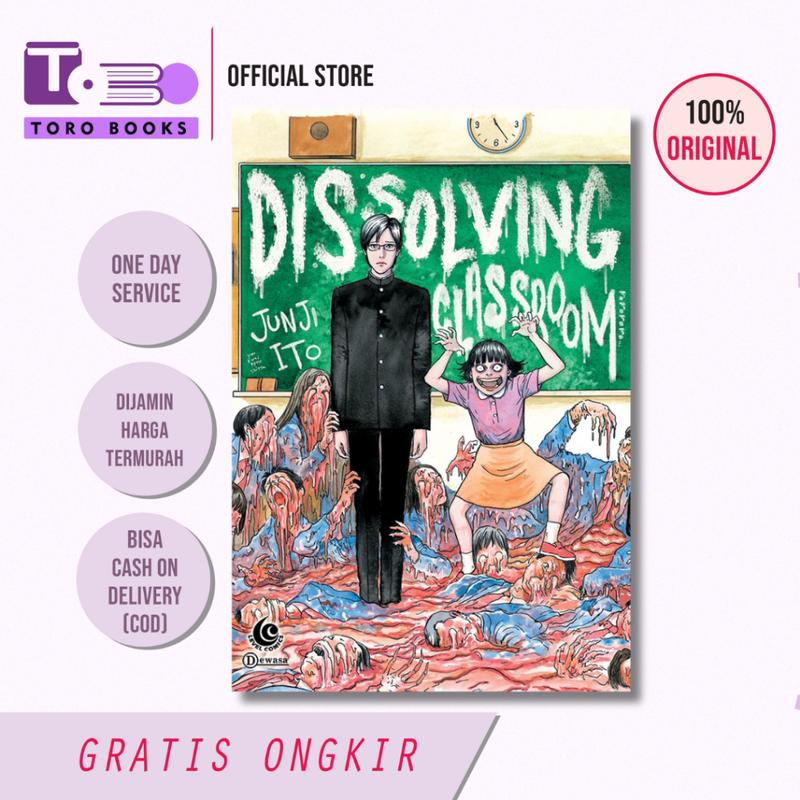 Komik Seri : DISSOLVING CLASSROOM - Junji Ito - Shop | Tokopedia