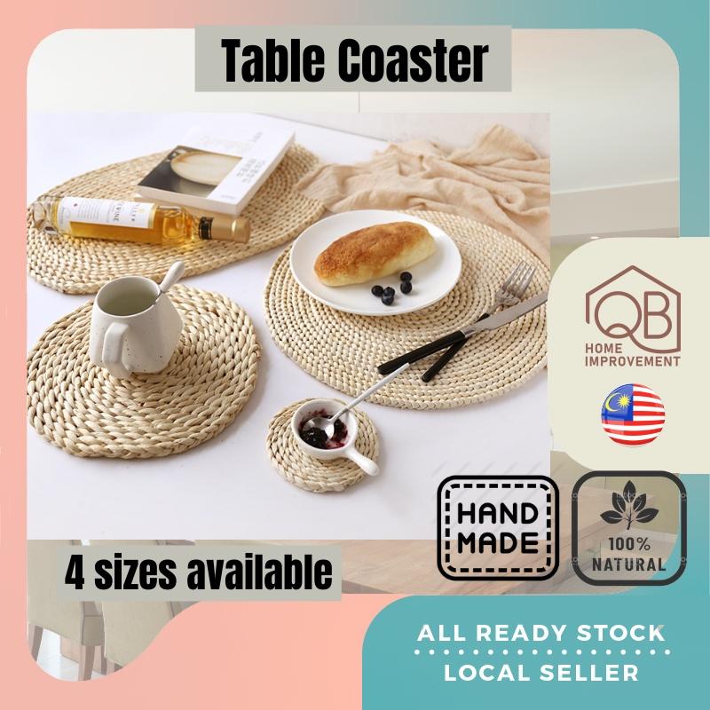 QB Japanese-style Home Natural Corn Husk Handmade Straw Plat - TikTok ...