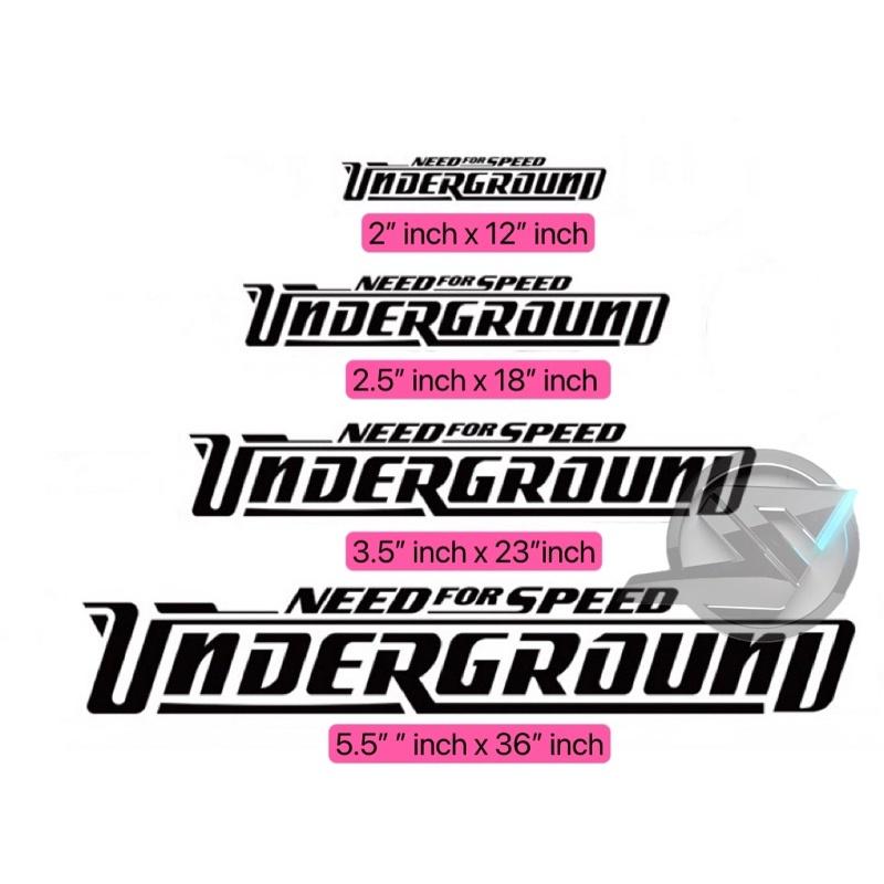 (Ready Stock) S929” Underground Car Sticker - TikTok Shop Malaysia