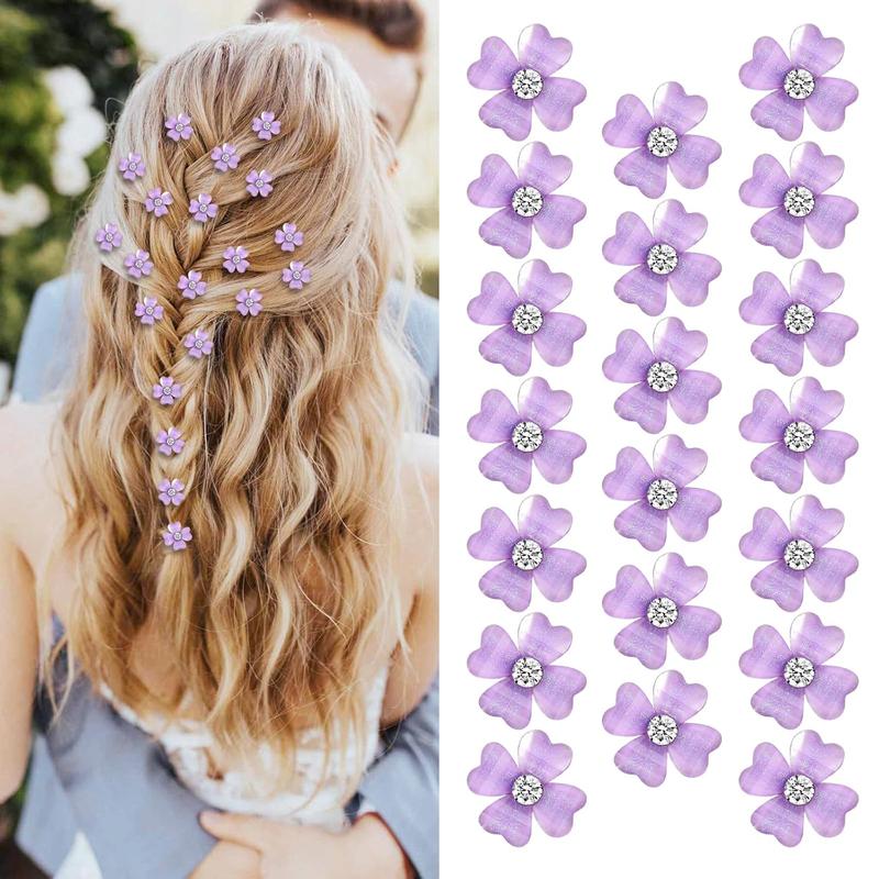 Small flower hair clips wedding store