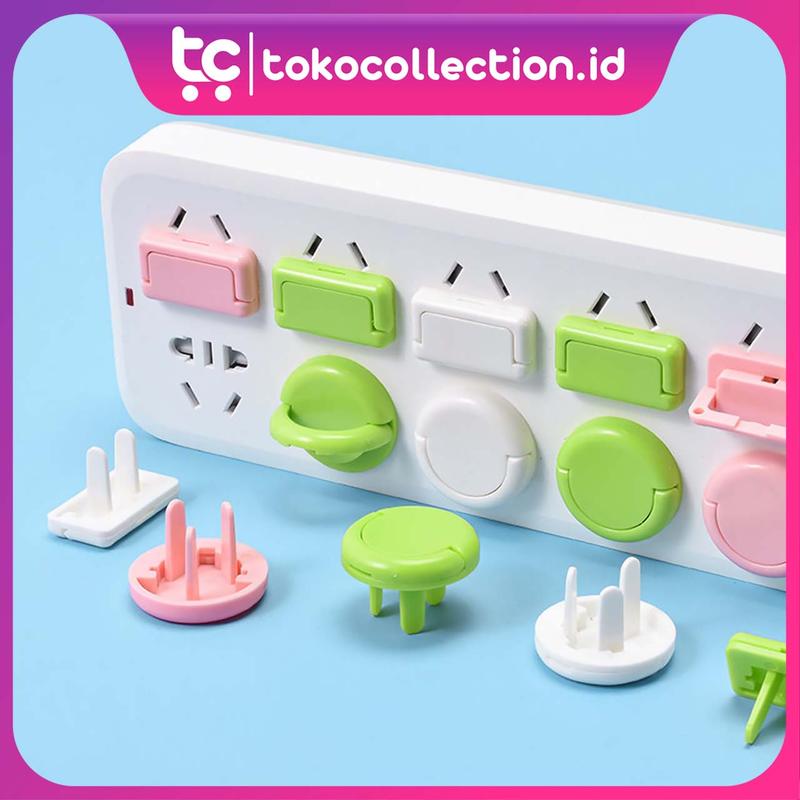 Pengaman Stop Kontak Penutup Lubang Colokan Listrik Socket Cover - Shop ...