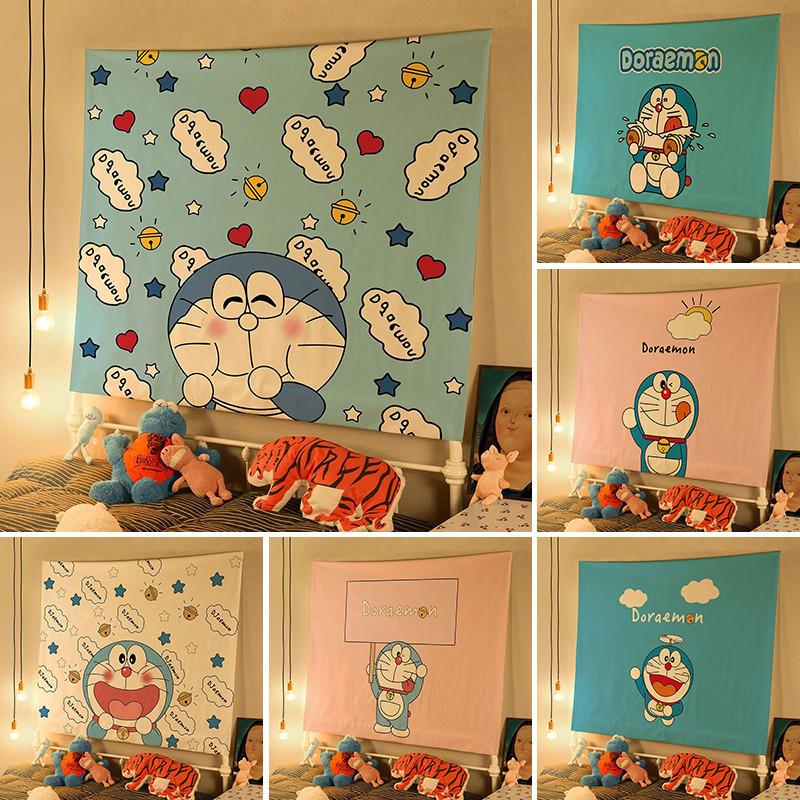 Kain Latar Belakang, Rekaan Doraemon, Sesuai untuk Bilik Tidur ...