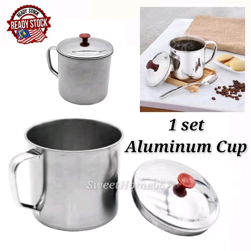 Stainless Steel Cup Cawan/Stainless Steel Mug Handle Cup Cawan Keluli ...