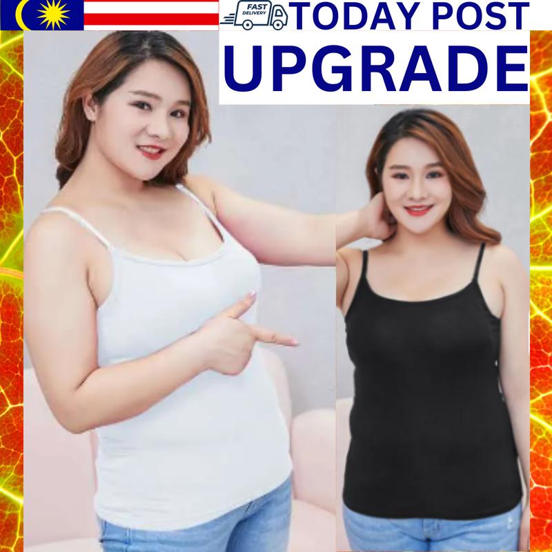 Singlet Wanita, Saiz Besar 3XL, Kamisol Tangki, Rompi Saiz Besar ...
