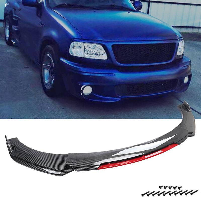 For Ford F-150 SVT Lightning Front Bumper Lip Spoiler Splitter Body Kit ...