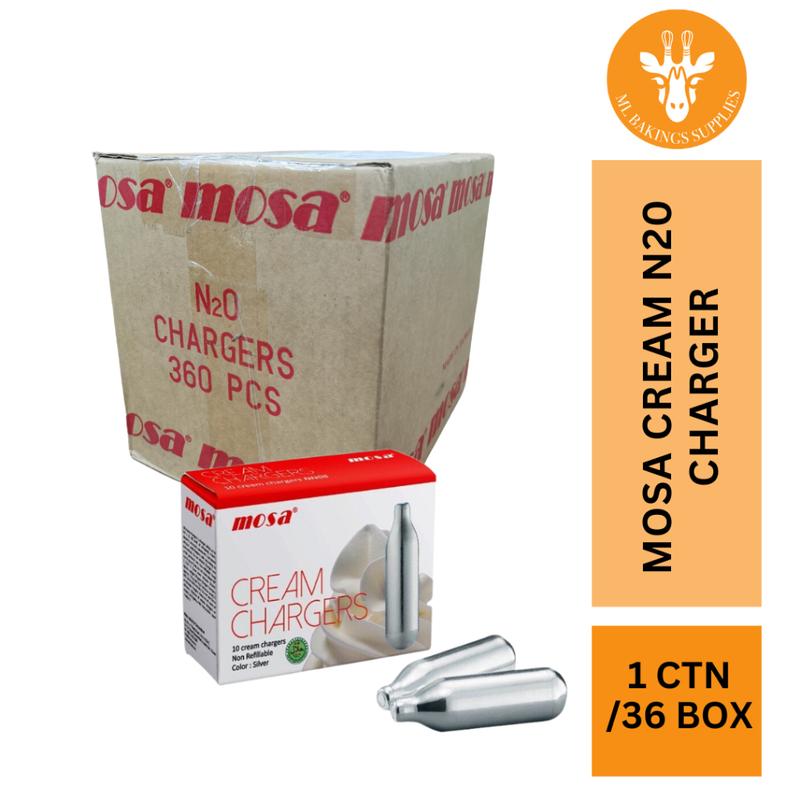 [READY STOCK] *ORIGINAL MOSA* N20 GAS CREAM CHARGER / Whippe - TikTok ...