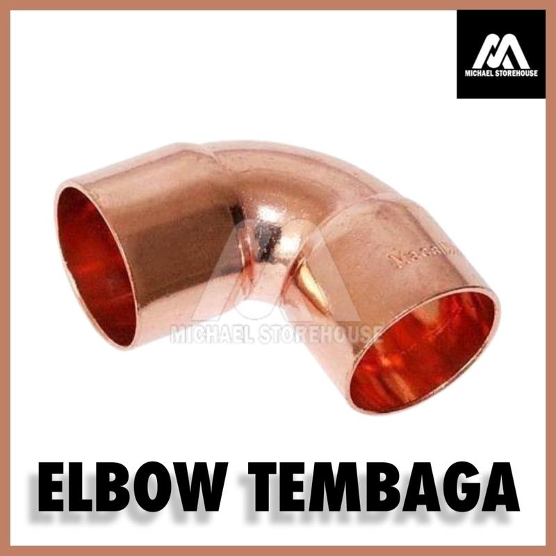 ELBOW TEMBAGA 1/4, 3/8, 1/2, 5/8, 3/4, 7/8, 1, 11/8, 11/4, 13/8 - Shop ...