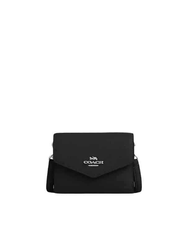 Coach Mini Envelope Wallet With Strap In Black CU170 - TikTok Shop Malaysia