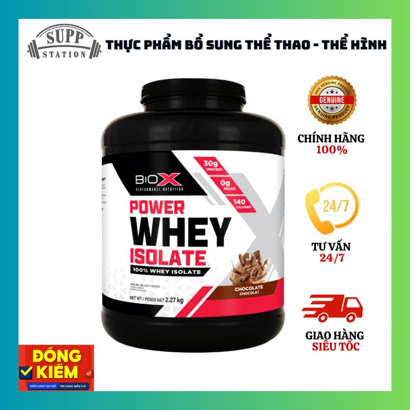 BỘT WHEY PROTEIN BIOX POWER WHEY ISOLATE - 5lbs - HÀM LƯỢNG CAO - TikTok Shop Vietnam
